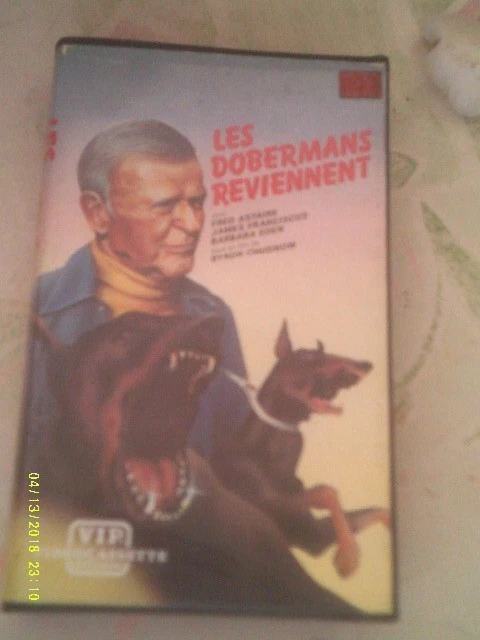 LES DOBERMANS REVIENNENT VHS avec Fred Astaire, James Franciscus ...