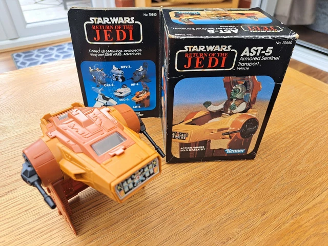VINTAGE STAR WARS AST-5 Armored Sentinel Transport Vehicle Boxed Kenner ...