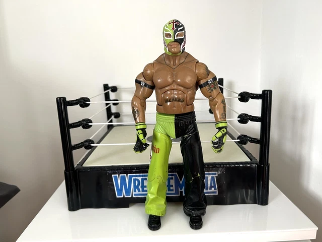 WWE REY MYSTERIO Wrestling Figure 12” Jakks Maximum Aggression 12 Inch ...