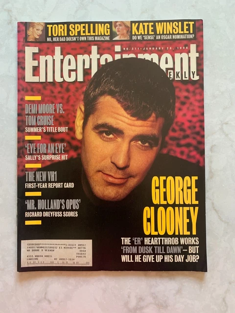 ENTERTAINMENT WEEKLY MAGAZINE, January 26, 1996, cover: George Clooney ...