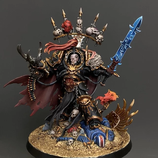 CHAOS SPACE MARINES Abaddon The Despoiler Warhammer 40K Miniatures ...