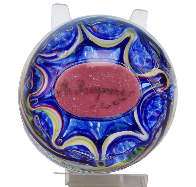 VAL ST. LAMBERT Briefbeschwerer Paperweight Torsade, Stern u ...