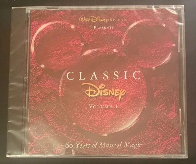 WALT DISNEY RECORDS-CLASSIC Disney Vol 1-60 Years Of Musical Magic-CD ...