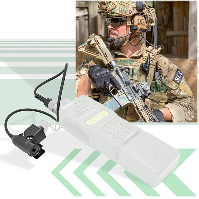 6-PIN U94 PTT Tactical Headset Adapter PRC 152 148 Wireless Cable $70. ...