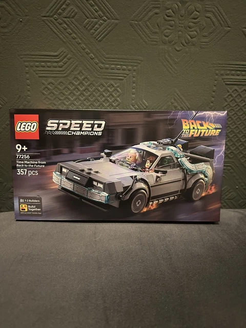 LEGO SPEED CHAMPIONS 77256 Back To The Future DeLorean Time Machine 2 ...