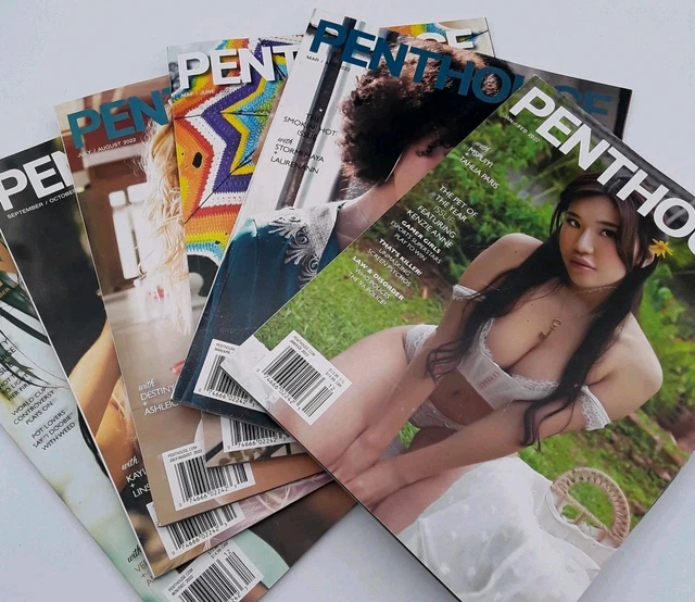 PENTHOUSE MAGAZINE Complete Year 2022 Excellent Condition 6 Issues HOT 🔥 £50.78 - PicClick UK