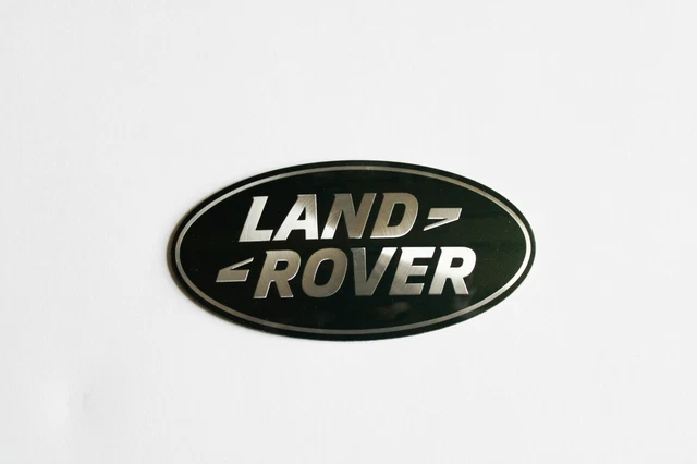 LAND ROVER GRILL Badge Emblem Green/Silver 86mm LR053190 £10.00 ...