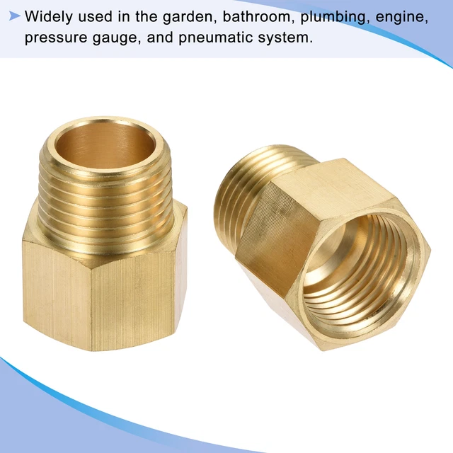 FEMELLE M10X1.5 - Mâle 1/2 " Filetage Bsp Réducteur Jauge Pression Huile EUR 25,78 - PicClick FR