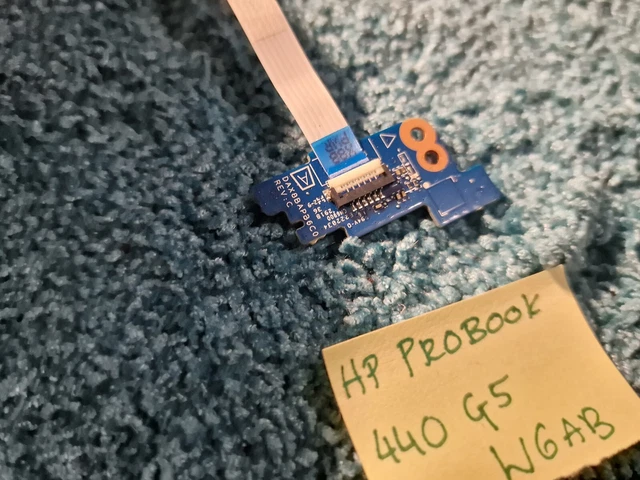 HP PROBOOK 440 G5 Power Button Board + Ribbon Cable DAX8BAPB6C0 £6.55 ...