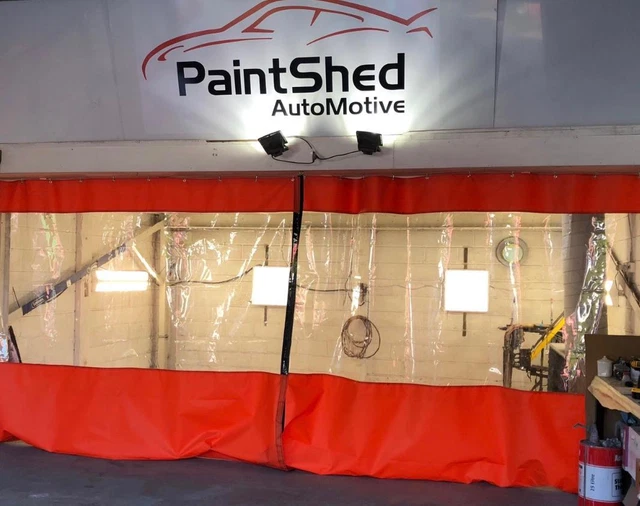 HEAVY DUTY DETAILING Smart Booth Repair Smart Repair Bay Curtains ...