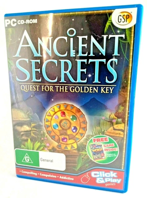 ANCIENT SECRETS QUEST for the Golden Key CD-ROM PC Platform Win XP ...