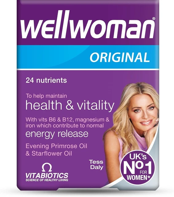 VITABIOTICS WELLWOMAN ORIGINAL Cpasules Multi Vitamin Supplement 30 ...