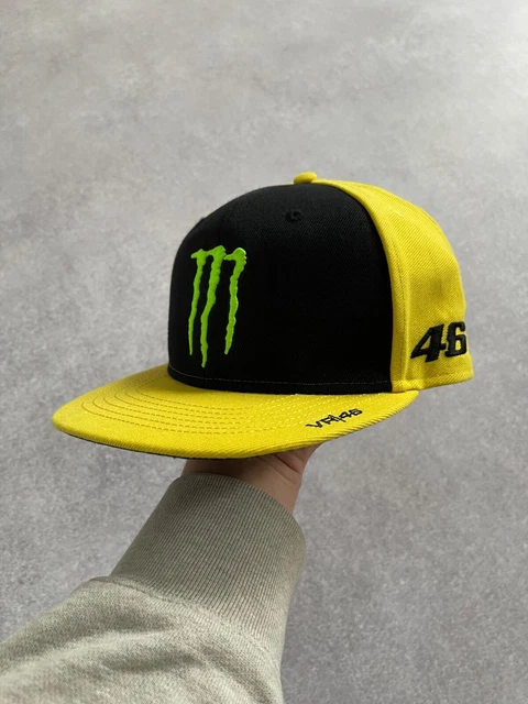 VINTAGE VALENTINO ROSSI VR46 Yamaha Monster Racing Moto Grand Prix ...