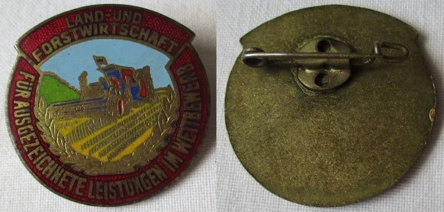 DDR MEDAILLE FÜR ausgez. Leistungen im Wettbewerb Land ...