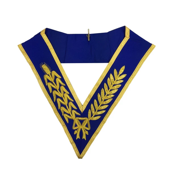 MASONIC REGALIA - Craft Grand Rank Full Dress Hand Embroided Collar ...