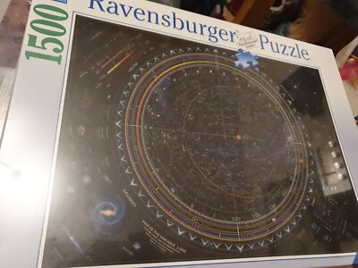 RAVENSBURGER - MAP of the Universe - 1500 Piece Jigsaw Puzzle New ...