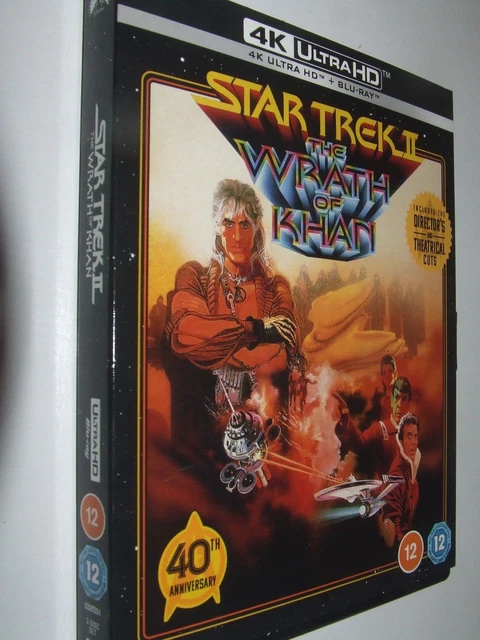 STAR TREK II - The Wrath of Khan 4K Ultra HD +Blu Ray EUR 17,47 - PicClick IT