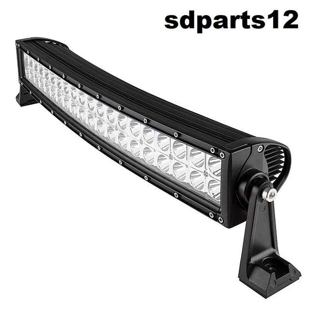 57CM 180W OFFROAD Curva Barra Luminosa Led Combo Guida Luce Fuoristrada ...