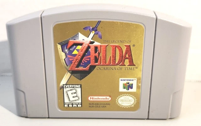 NINTENDO 64 N64 Legend of Zelda Ocarina of Time autentico produttore di ...