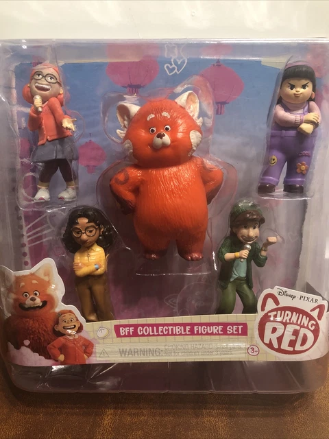 DISNEY PIXAR TURNING Red Meilin & Best Friends Figure Set New Free ...