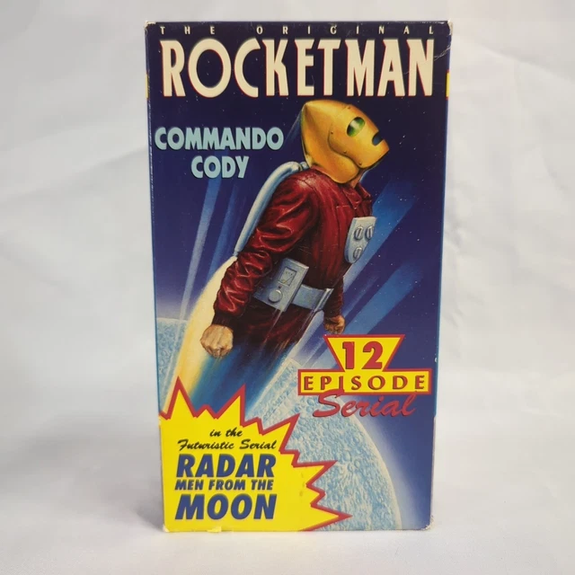 THE ORIGINAL ROCKETMAN 12 Episode Serial Double VHS Cassette Tapes Commando Cody £9.11 - PicClick UK