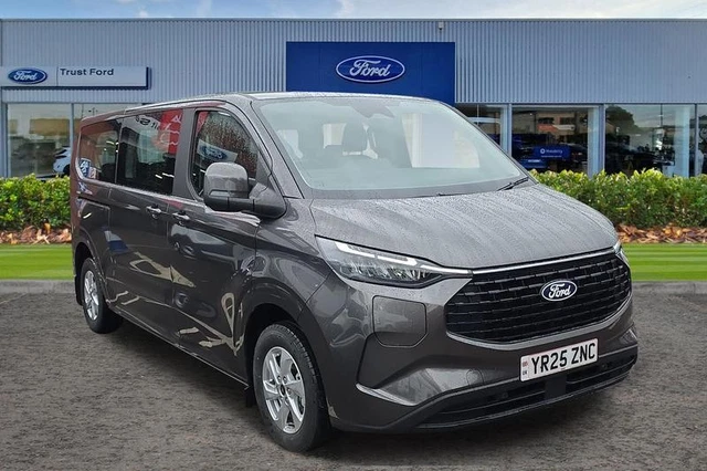 2025 FORD TOURNEO Custom 340 Zetec AUTO L2 LWB 9 Seat Minibus FWD 2.5 ...