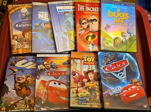 DISNEY PIXAR MOVIES (9 DVD Lot) Monsters, Cars, Nemo, Toy Story FREE SHIP! £24.12 - PicClick UK