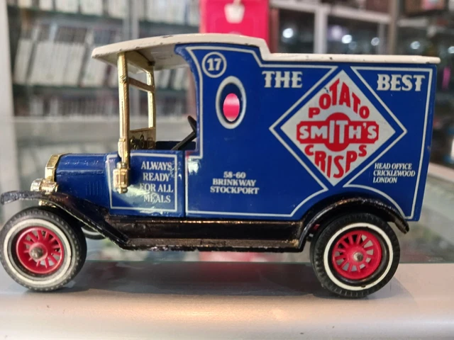 MATCHBOX 1912 FORD Model T Smith's Potato Crisps Chips Models Of ...