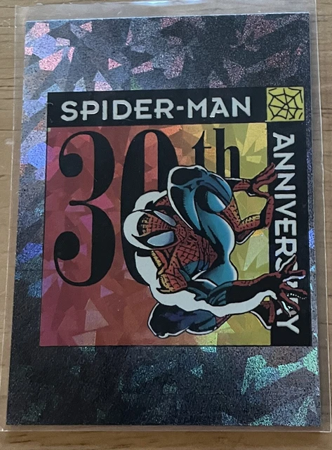 MARVEL SPIDER-MAN 2 30th Anniversary Prism Card P11 £6.95 - PicClick UK