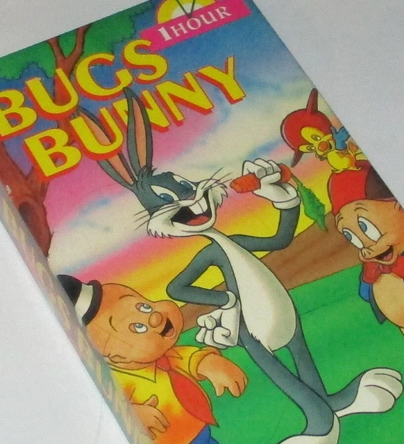 BUGS BUNNY, 1 hour cartoons VHS tape, 1992 Good Times Video, Kids Klassics EUR 4,80 - PicClick DE
