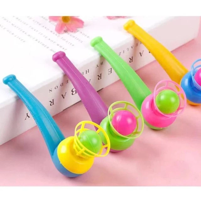 SUSPENDED FLOAT BLOWING Balls Balance Training Breath Rod Ball Blow ...