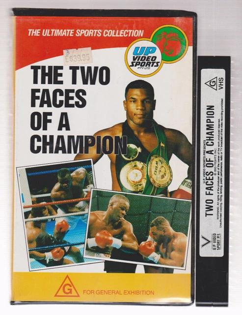 RARE VHS VIDEO Tape THE TWO FACES OF A CHAMPION Ex-Rental Clamshell Up ... RARE VHS VIDEO Tape THE TWO FACES OF A CHAMPION Ex-Rental Clamshell Up ...