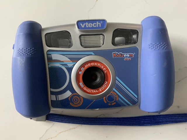 VTECH KIDIZOOM PLUS Camera (Blue Full Working Order) £0.99 - PicClick UK
