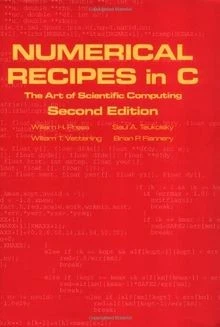 NUMERICAL RECIPES IN C. The art of scientific computing d... | Livre ...