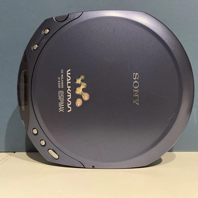 SONY CD WALKMAN D-E220 ESP MAX Portable CD Player In Blue £0.99 ...