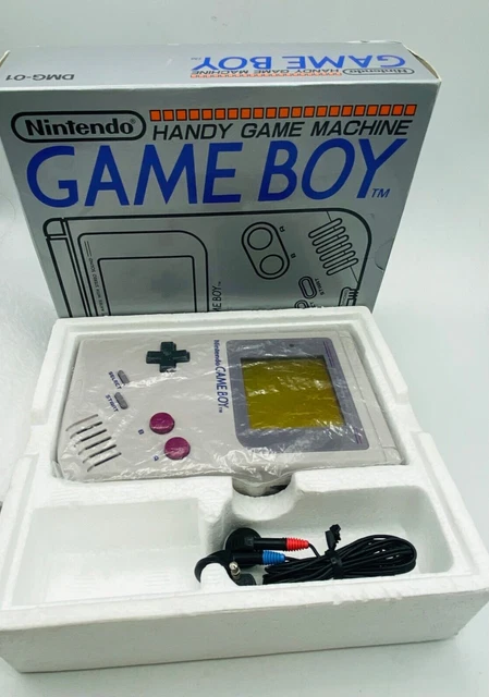NINTENDO GAME BOY Console DMG-01 Japan Complete Box w Manual & TETRIS ...
