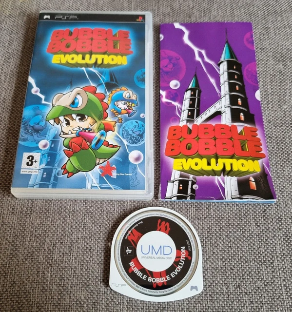 SONY PSP GAME Bubble Bobble Evolution Boxed with Manual £7.99 - PicClick UK