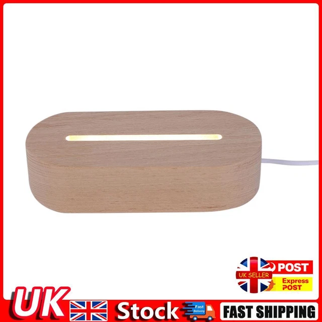 Night Light Display 2-Pack S - 11.81 Inch Rectangle Light Stand For 3D ...