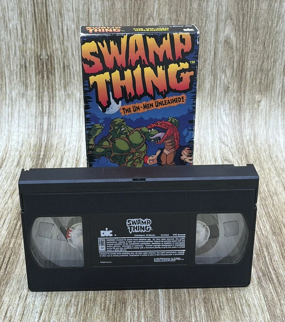 SWAMP THING: THE UN-MEN UNLEASHED VHS tape DIC ENTERPRISES DC COMICS ...