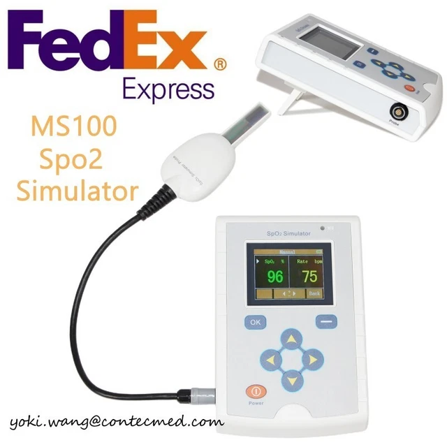 SPO2 SIMULATOR MULTI-PARAMETER R curve Pulse Heart Rate BP Calibration ...
