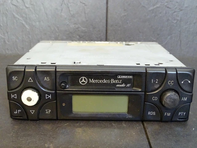 MERCEDES BECKER AUDIO 10 Modèle Be 3200 Autoradio Vintage Non Testé Non ...