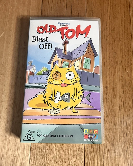 OLD TOM - BLAST OFF - YORAM GROSS ABC For Kids - VHS Free Postage $39. ...