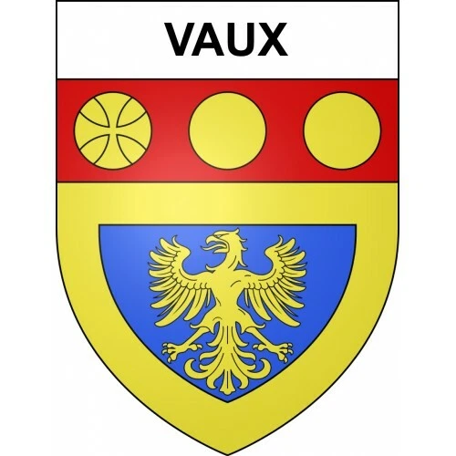 VAUX 57 VILLE sticker blason écusson autocollant adhésif EUR 3,99 - PicClick FR