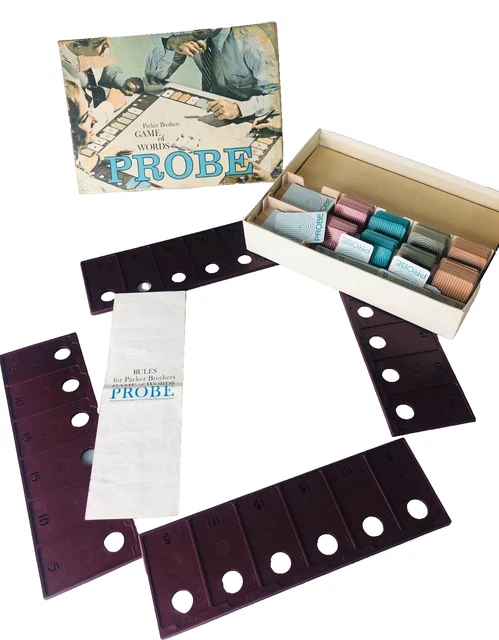 BOARD GAME PROBE Parker Brothers Game of Words Vintage ra £14.89 ...