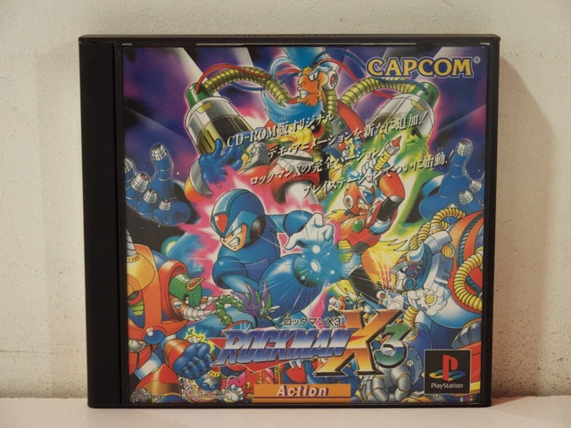 ROCKMAN X3 MEGA Man Sony Playstation PS1 NTSC Japan EUR 65,00 - PicClick FR