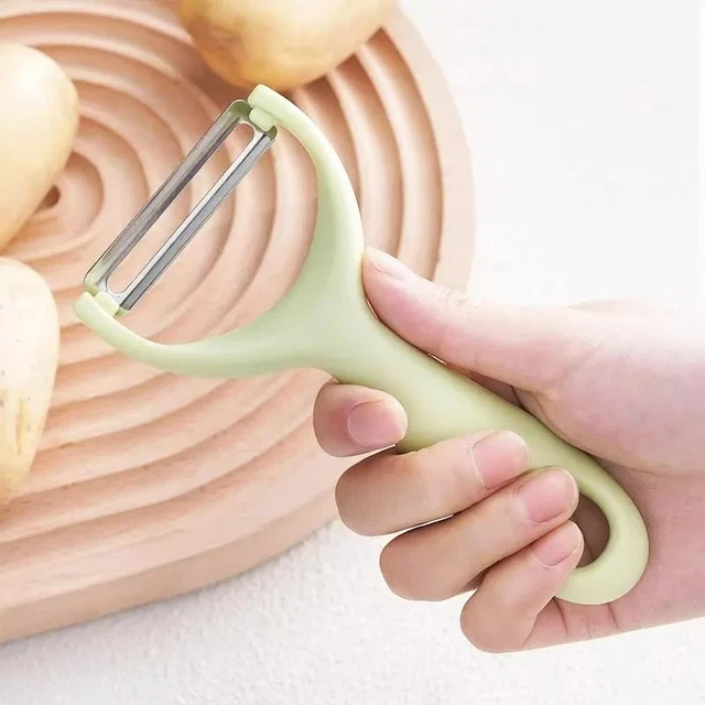 HEAVY DUTY STAINLESS Steel Fruit Vegetable Slicer Potato Peeler Kitchen ...