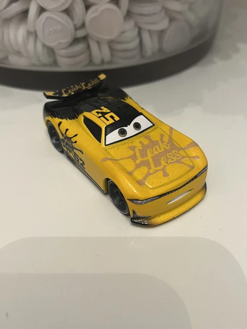 DISNEY CARS GEORGE New Win Leak Less #52 Racer 1:55 Scale Car Pixar ...