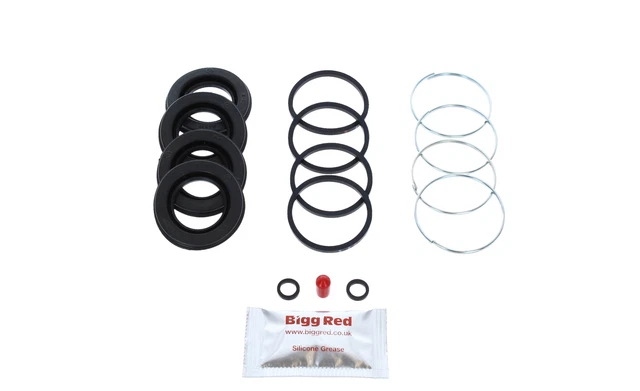 POUR SUBARU IMPREZA Wrx Sti 4 Pot Frein Avant Kit Joint Étrier + Porte ...