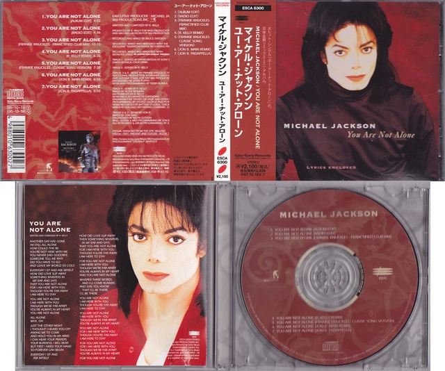 MICHAEL JACKSON YOU ARE NOT ALONE CD Maxi Single Remixes Collector JAPAN 1995 EUR 32,50 ...