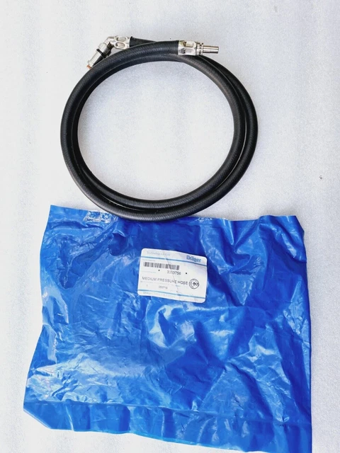 DRAGER SCBA SET Dimand Valve Hose Assembly For P/N:3353756 Drager Make ...